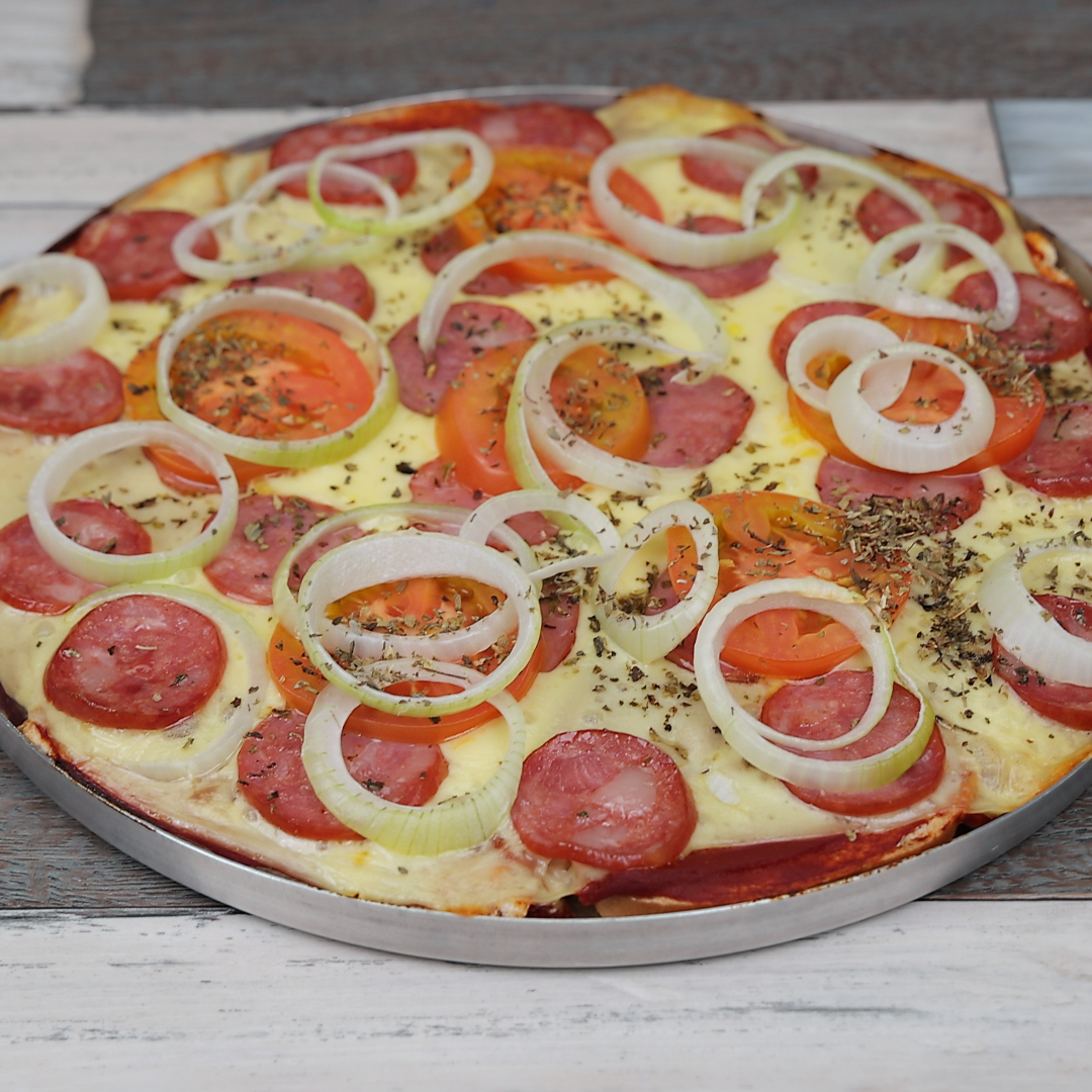 Pizza Caseira Feita com Pão de Forma – Receitas Aprenda